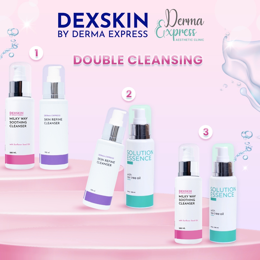 Jual DERMA EXPRESS Double Cleansing | Shopee Indonesia