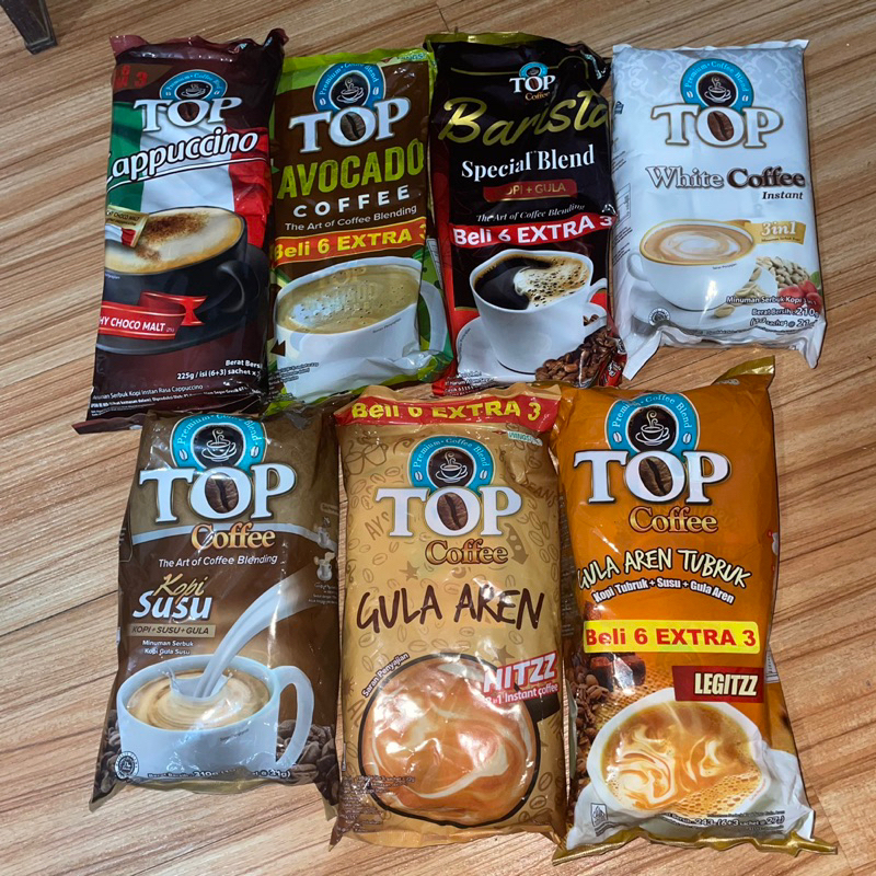 Jual TOP COFFEE GULA AREN / KOPI SUSU / BARISTA BLEND / GULA QREN ...