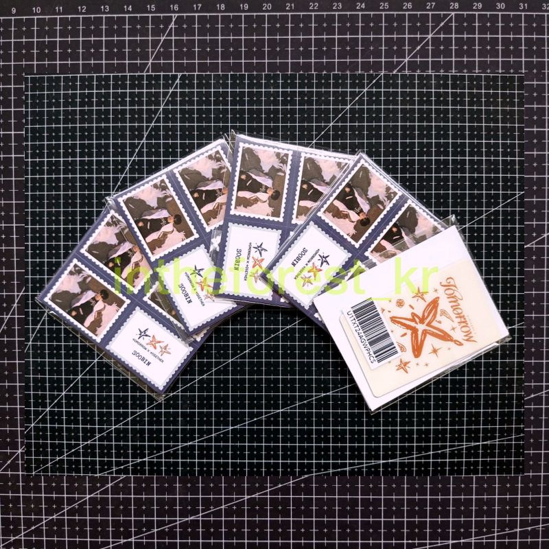 Jual STAMP STICKER & LOGO CARD MIRROR TXT MINISODE 3 POB BENEFIT ...