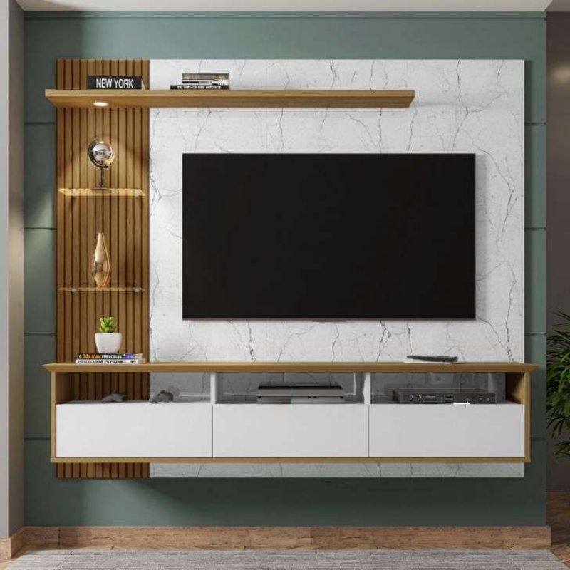 Jual Backdrop TV Minimalis HPL | Berkualitas Anti Rayap Anti Jamur ...