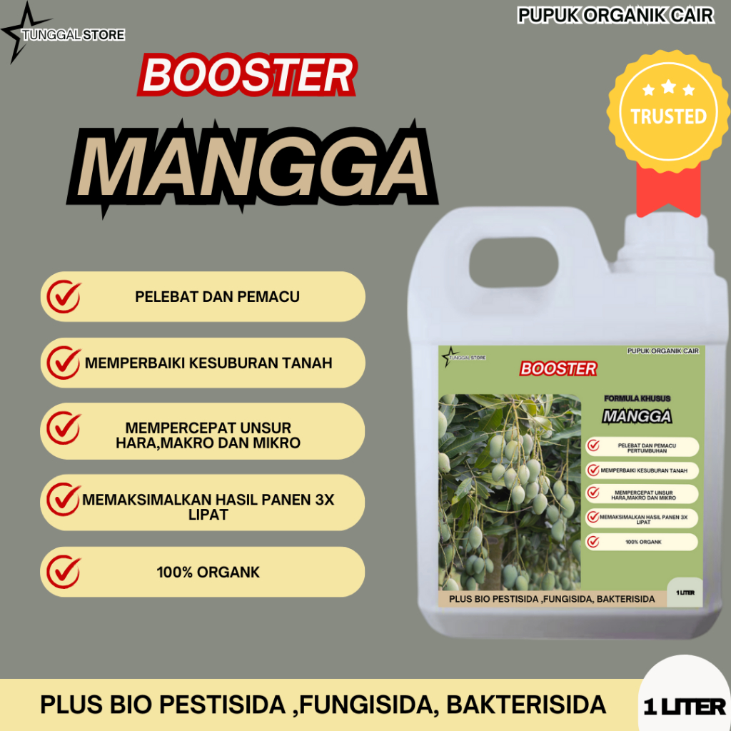 Jual PUPUK ORGANIK CAIR TANAMAN MANGGA, BOOSTER PELEBAT BUAH MANGGA, PUPUK PERANGSANG MASA ...