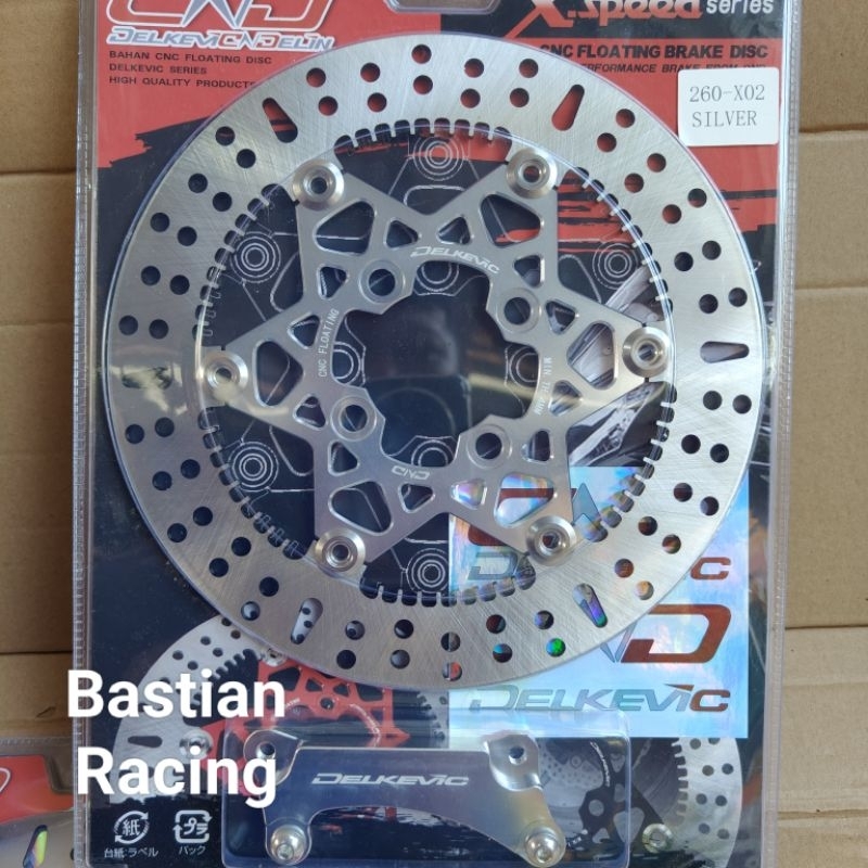 Jual PIRINGAN CAKRAM DEPAN DELKEVIC 260MM X-SPEED X02 VARIO110 VARIO125 ...