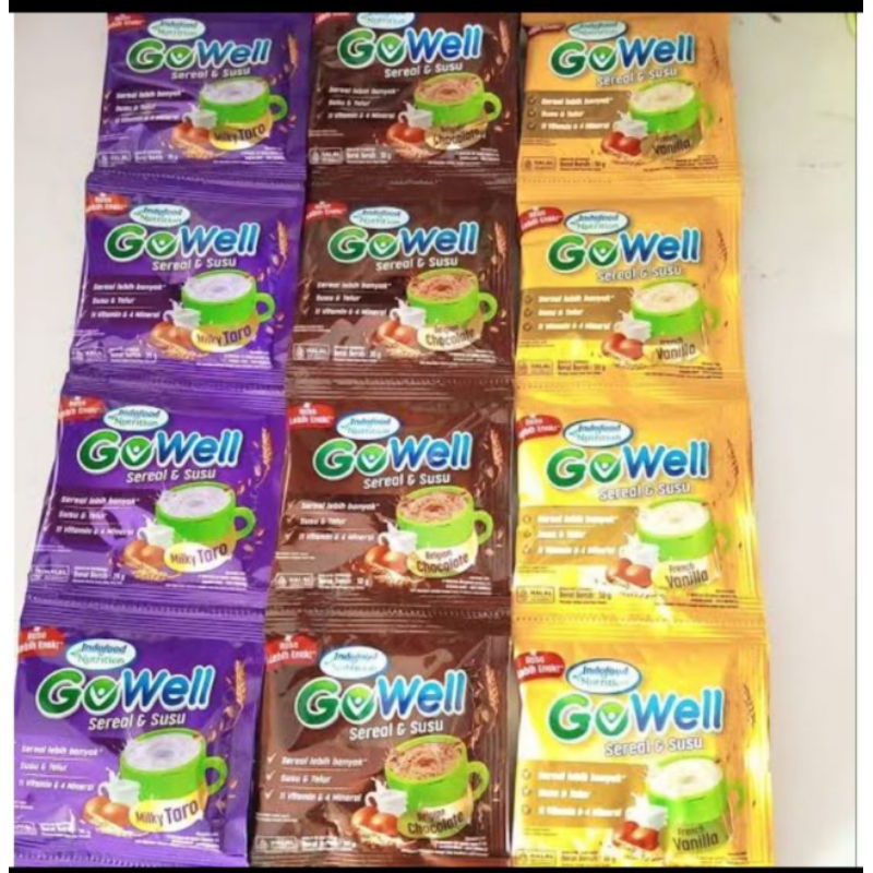 Jual GOWEL SUSU SEREAL BERNUTRISI 10 SACHET ( 29gr x10 ) | Shopee Indonesia