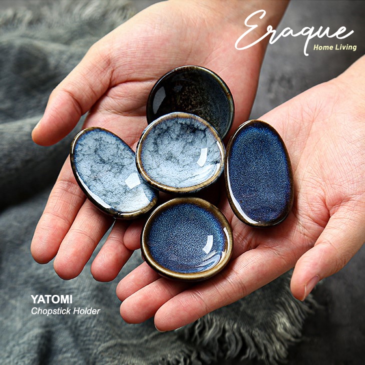 Jual Yatomi Chopstick Holder / Tatakan Tempat Sumpit Keramik Restoran ...