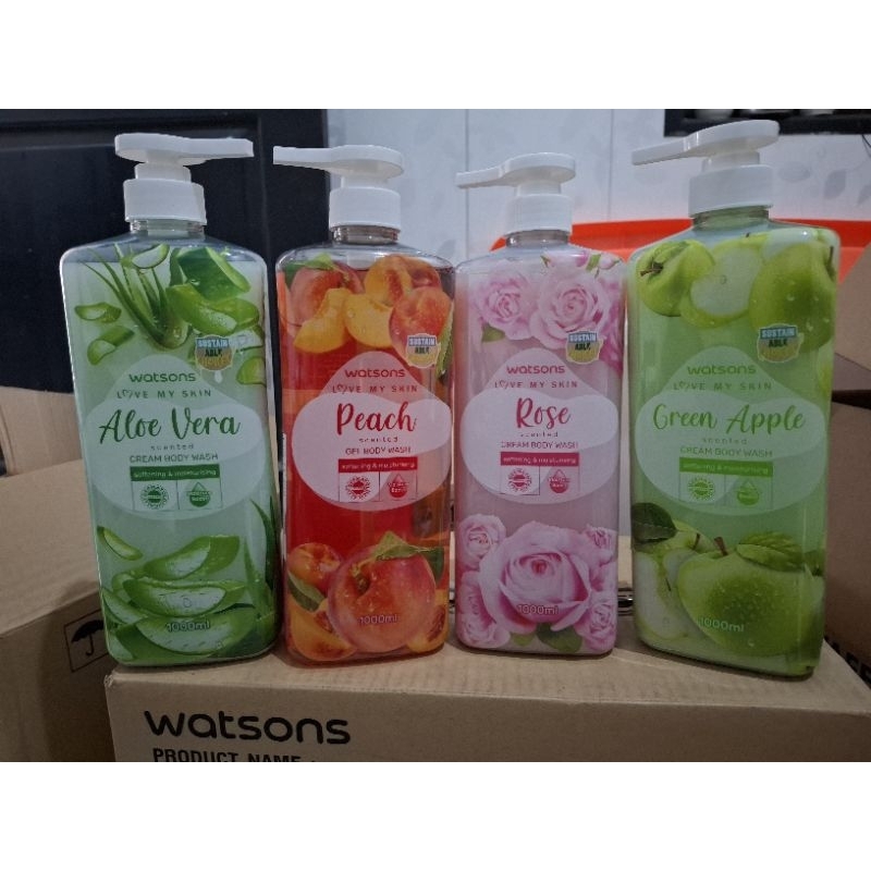 Jual Watson Body Wash scented 1000 ml | Shopee Indonesia