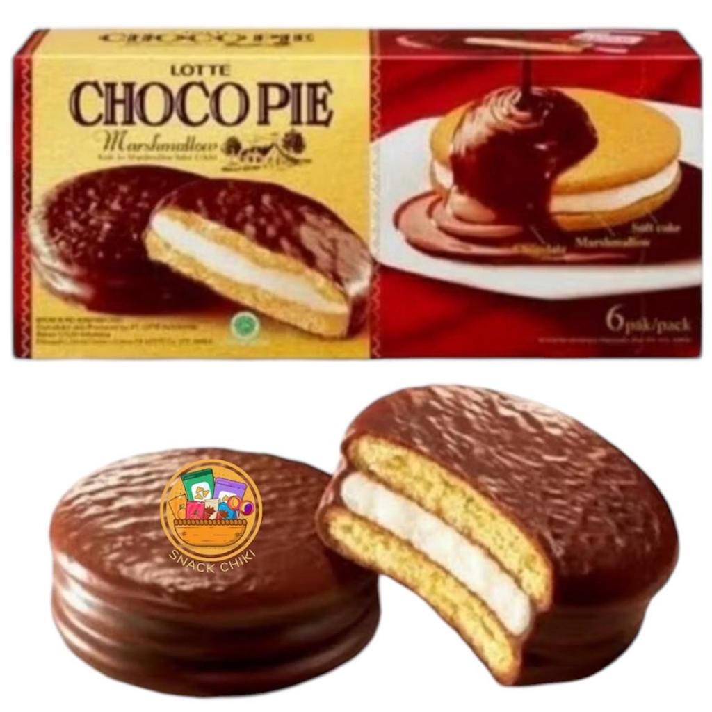 Jual Lotte Chocopie 28gr ( Isi 12pcs ) / Choco pie coklat cokelat keju ...