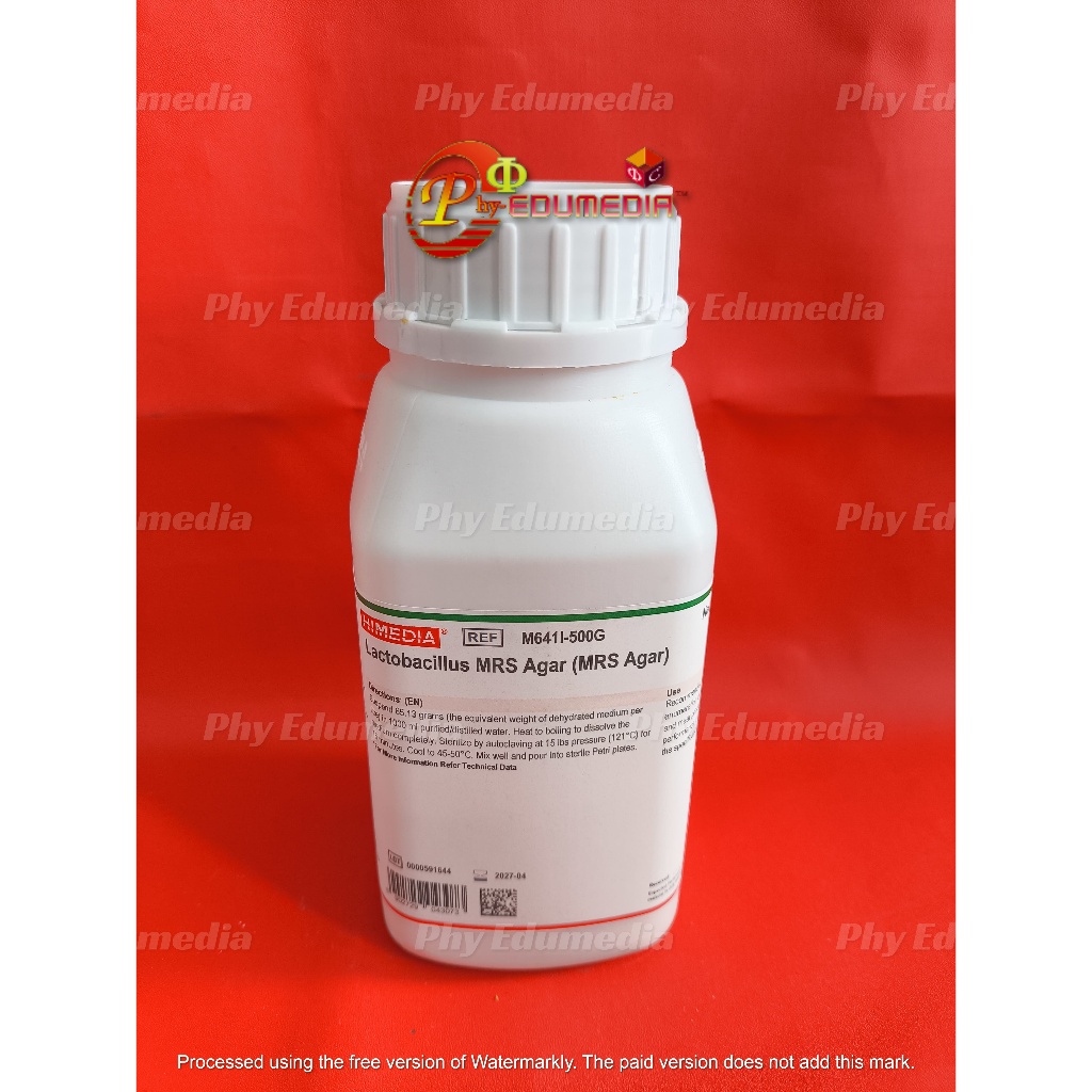 Jual Lactobacillus MRS Agar / MRSA / Media MRS Agar Himedia Per 100 Gram | Shopee Indonesia