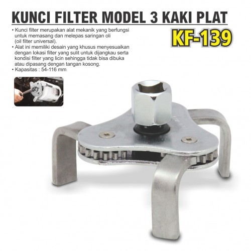 Jual Universal Kunci Pembuka Filter Oli Tekiro /2 Arah Oil Filter / 3 ...