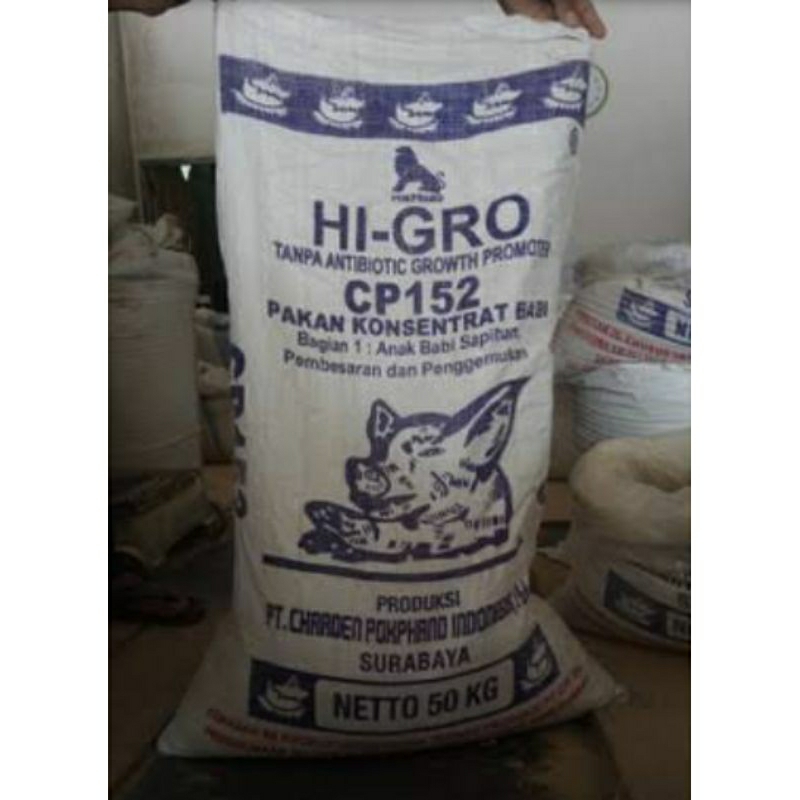 Jual Konsentrat Babi Hi Gro CP152 Pakan Anak Babi Sapihan 1Kg | Shopee ...