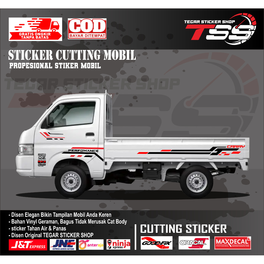 Jual sticker mobil carry sticker mobil suzuki carry sticker mobil ...