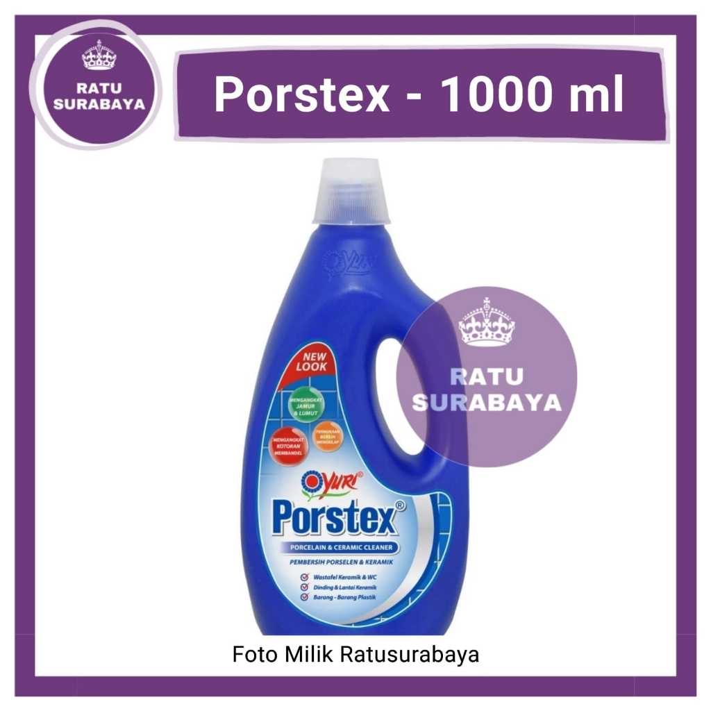 Jual Yuri Porstex Prostex 1 L Cairan Pembersih Porselen Keramik KM ...