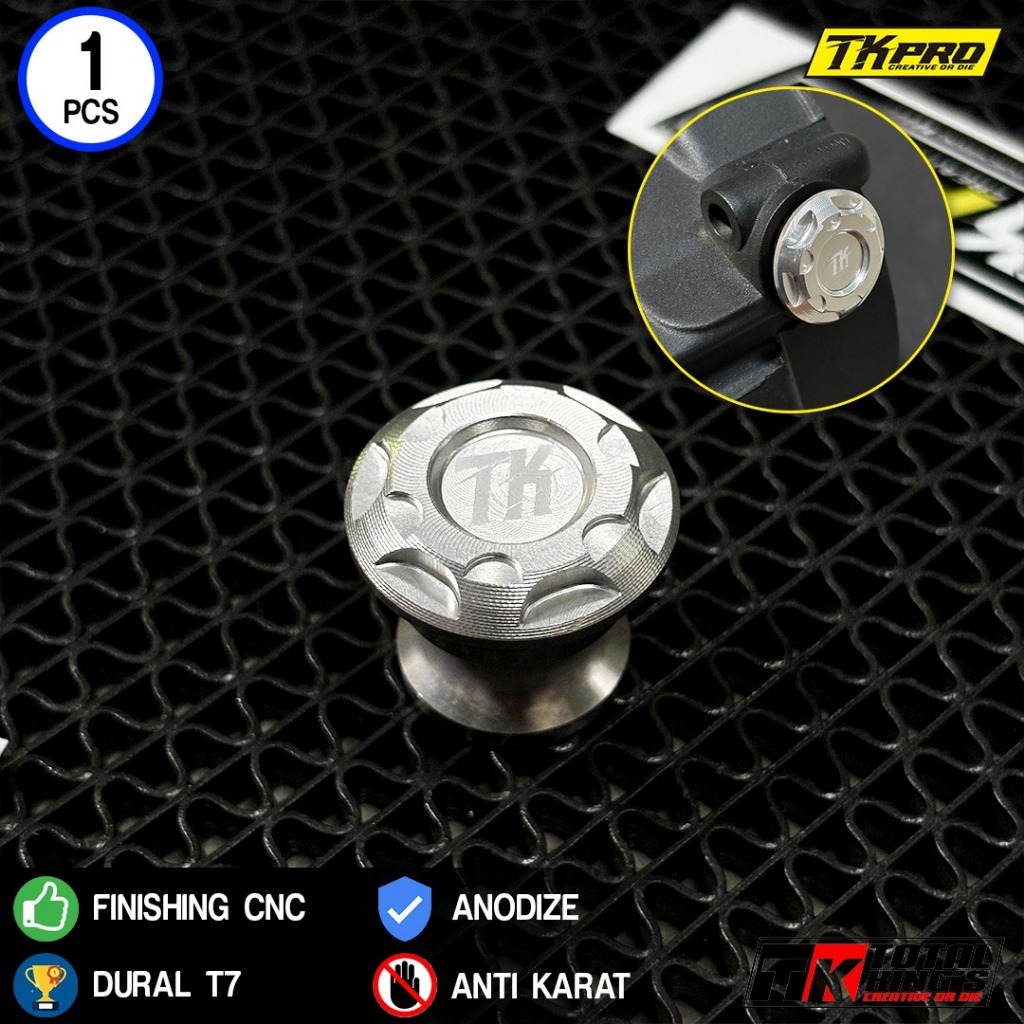 Jual TUTUP RPM RX KING RXKING RXS YT CUSTOM DURAL CNC BY TKPRO [SILVER ...