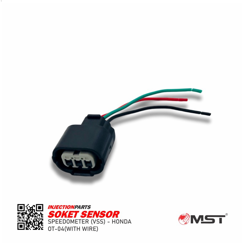 Jual SOKET SENSOR SPEEDOMETER BEAT FI VARIO 125 - VARIO 150 MST SSKH ...