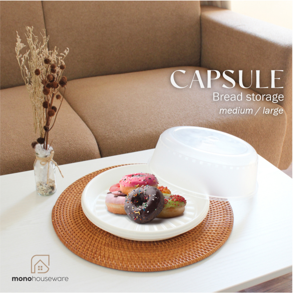 Jual CAPSULE BREAD STORAGE/ TEMPAT ROTI/ TEMPAT GORENGAN/ WADAH ...