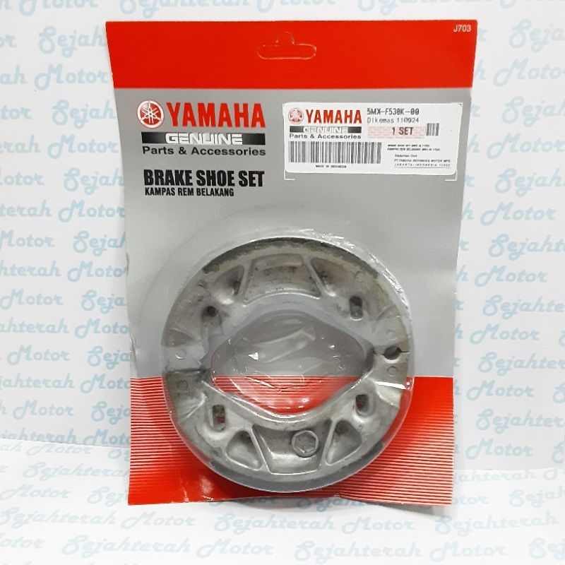 Jual KAMPAS REM TROMOL BELAKANG MIO SPORTY MIO SMILE JUPITER MIO J 5MX ...