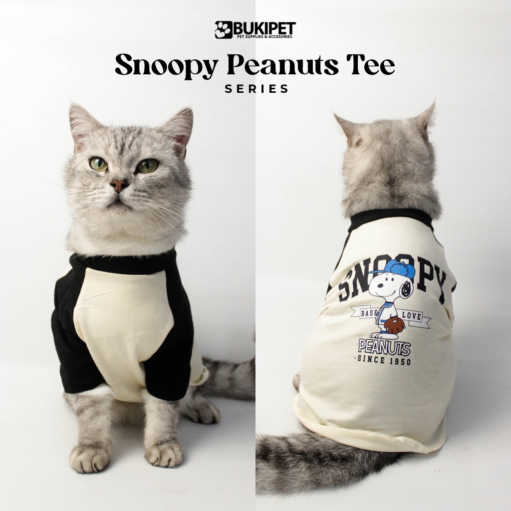 Jual Baju Kucing Anjing Lucu Cowok Cewek Murah - BUKI TEE SNOOPY ...