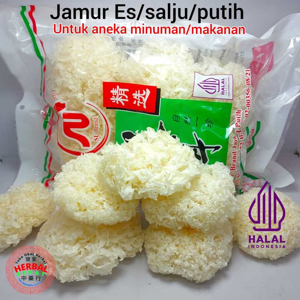 Jual Jamur Es 100 gram / Halal / Jamur Putih Super / Jamur Salju / Pek ...