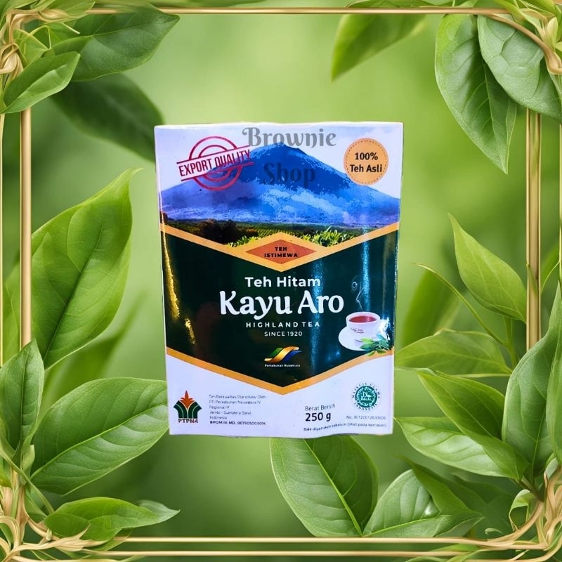 Jual Teh Hitam Kayu Aro Kerinci Jambi Seduh/ Bubuk/ Tubruk Kemasan 250 ...