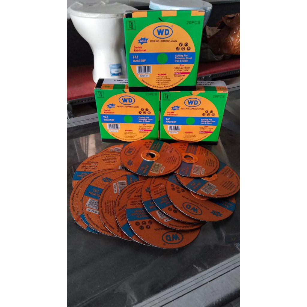 Jual Resibon potong besi 4" wd, cutting wheel wd 4" | Shopee Indonesia