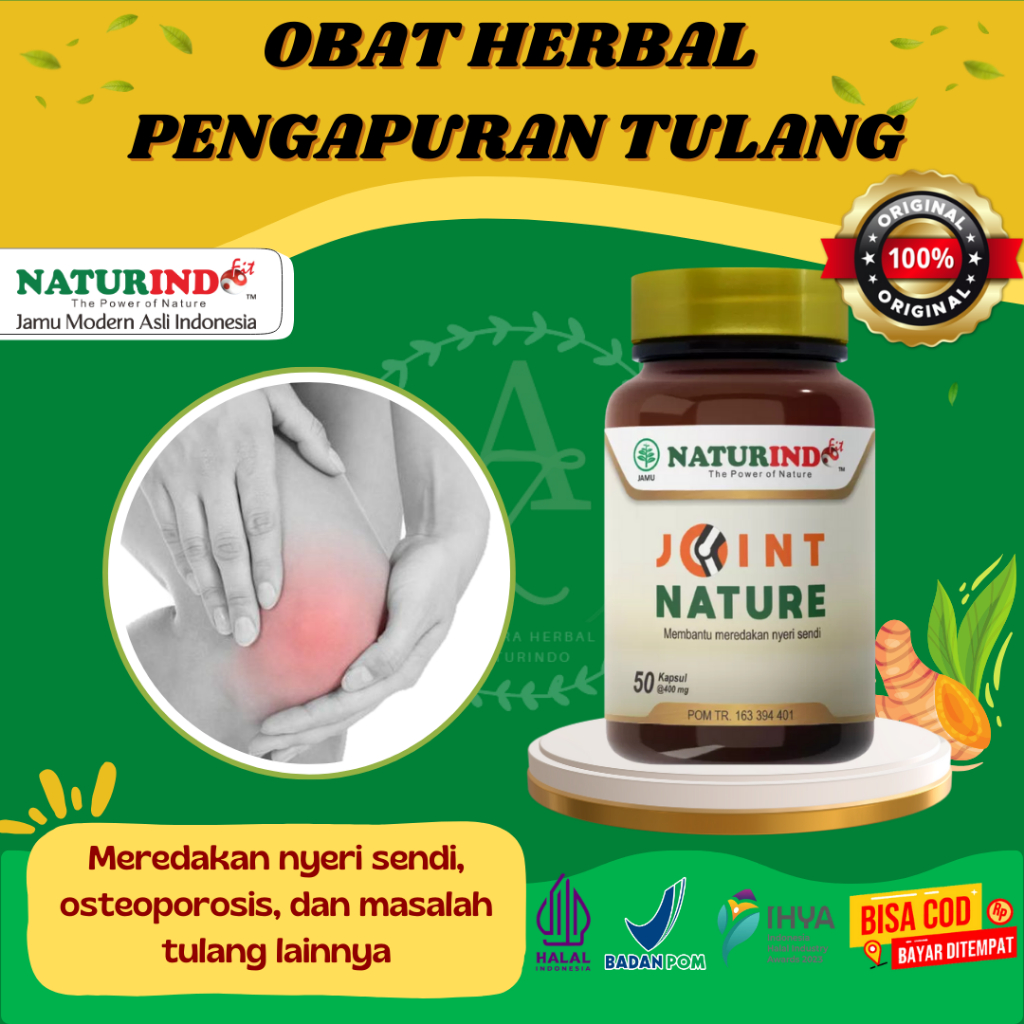 Jual Obat Herbal Peradangan Radang Nyeri Sakit Sendi JOINT NATURE ...