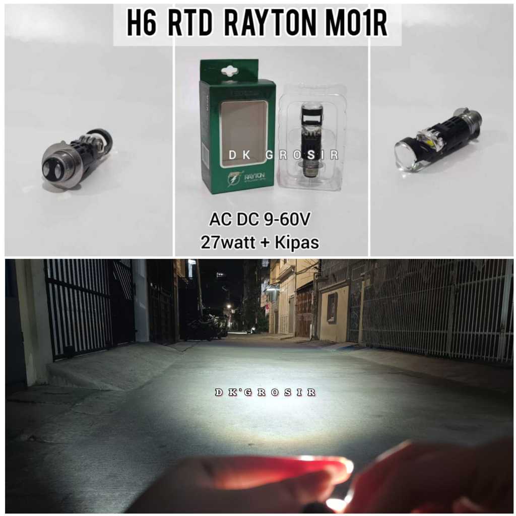 Jual RTD RAYTON H6 M01R - Lampu Utama H6 LED | Shopee Indonesia