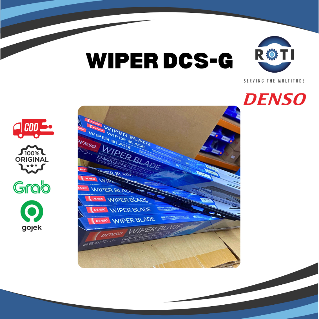 Jual WIPER DENSO TIPE DCS SERIES (GRAPHITE COATING) - ORIGINAL | Shopee ...