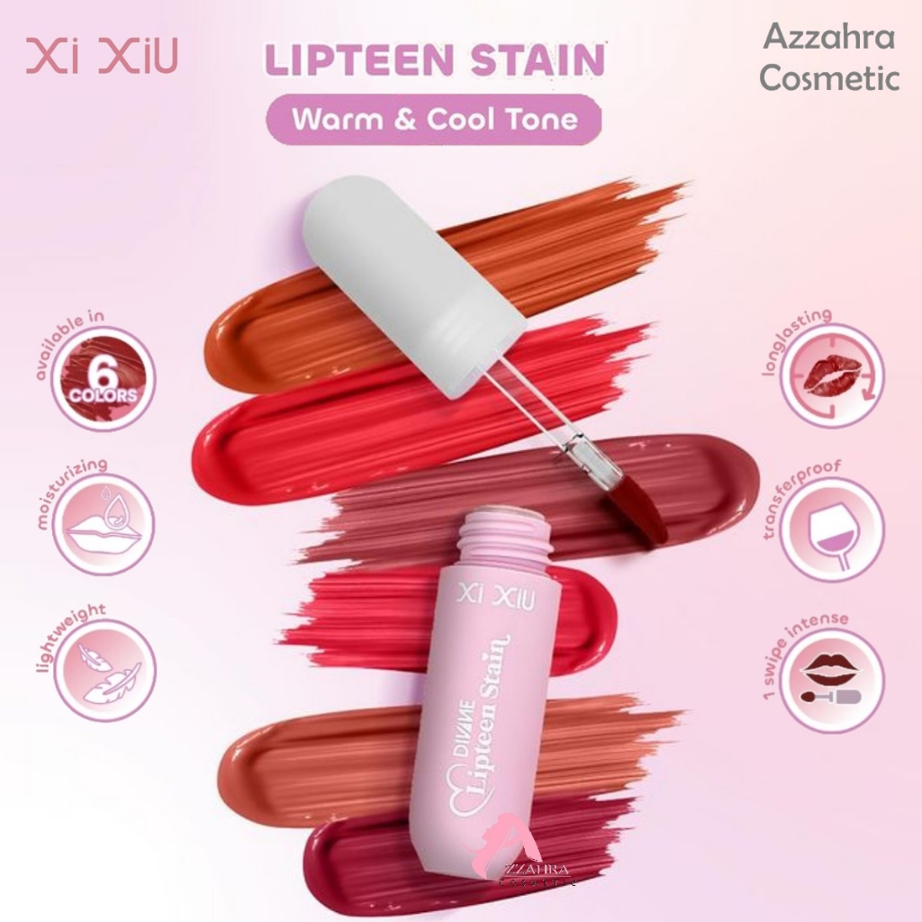 Jual Xi XiU Divine Lipteen Stain | Lip Tint | Lip Stain | Shopee Indonesia