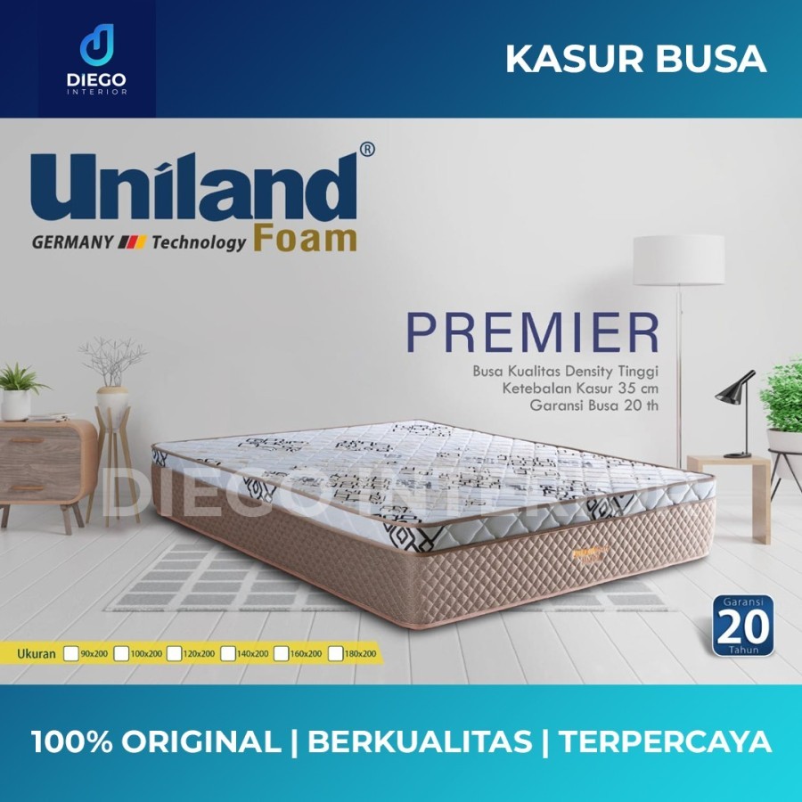 Jual Uniland Spring Bed Kasur Busa Uniland Premier | Shopee Indonesia