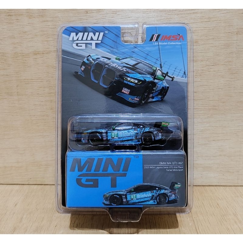 Jual Mini GT No. 647 BMW M4 GT3 2023 IMSA Laguna Seca GTD 2nd Place ...