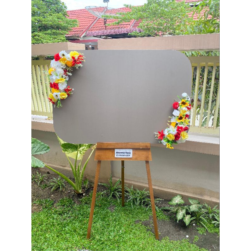 Jual Sewa papan bunga akrilik/ papan bunga Wedding/ papan bunga wisuda ...