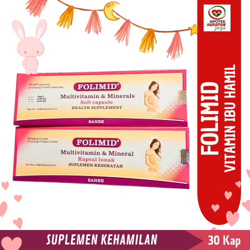Jual FOLIMID STRIP ISI 3 STRIP X 10 KAPSUL | Shopee Indonesia