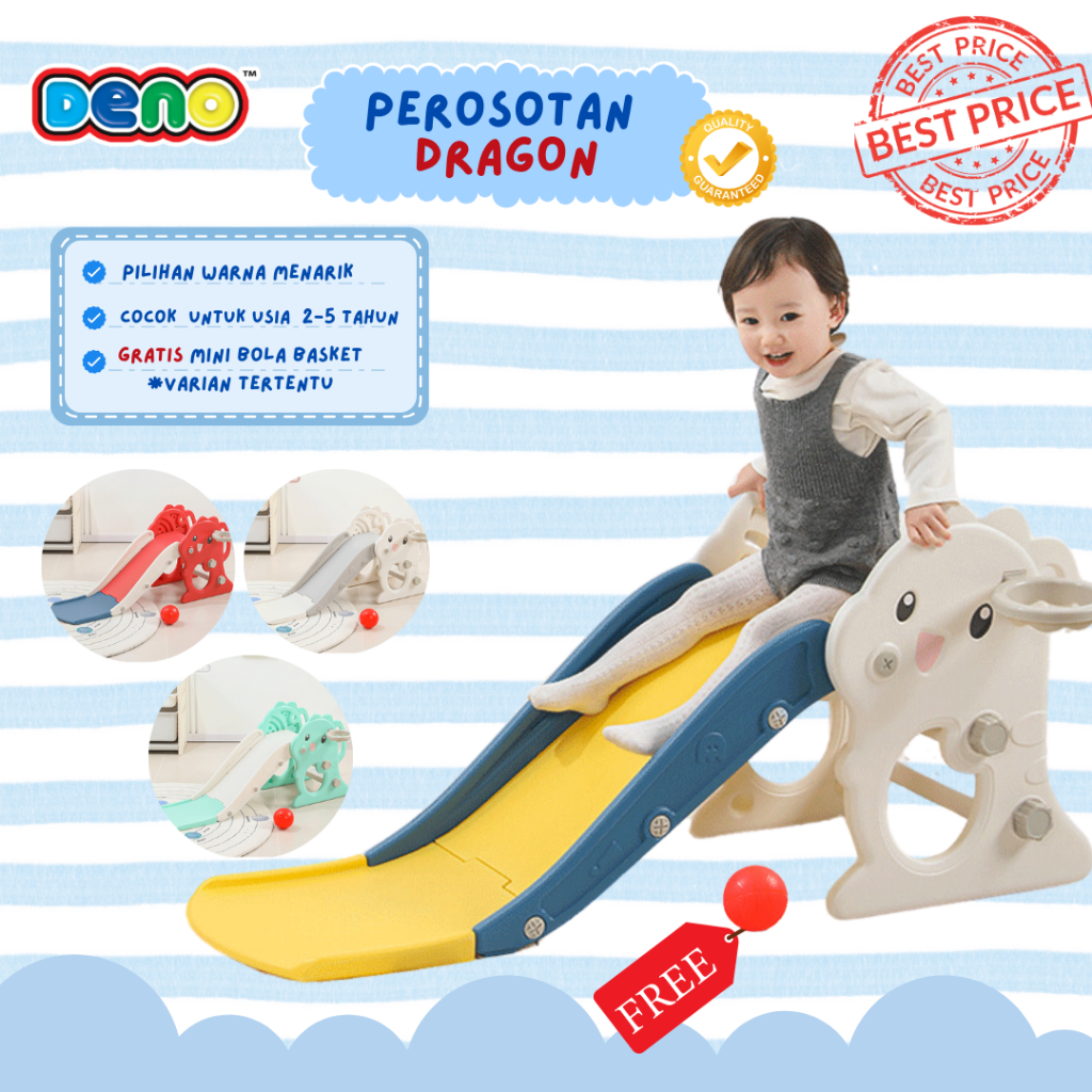Jual DENO Perosotan Anak Dragon Mini Slider | Shopee Indonesia