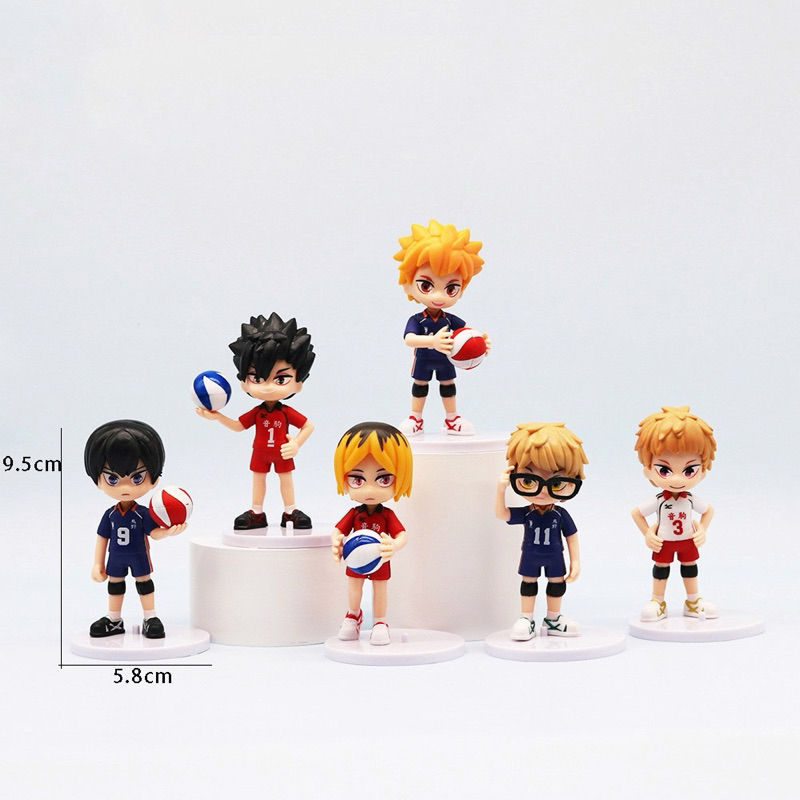 Jual Action Figure Haikyuu KARASUNO & NEKOMA: Cute Kawaii Version ...