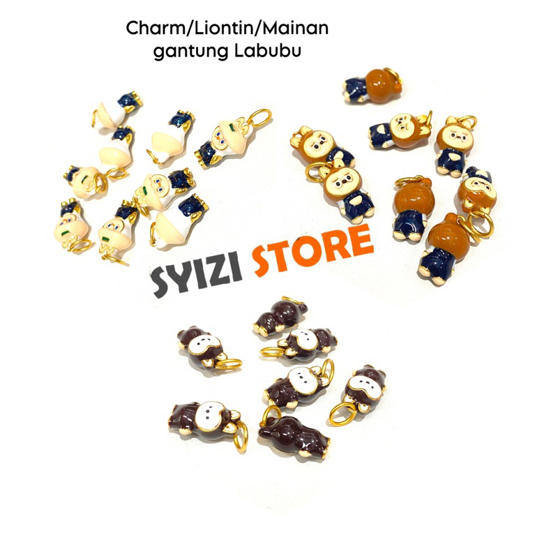 Jual [SYIZI STORE] Charm xuping labubu// charm labubu // mianan gantung ...