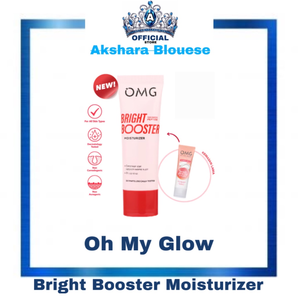 Jual OMG Oh My Glow Bright Booster Moisturizer 25 g - Untuk Semua Jenis ...