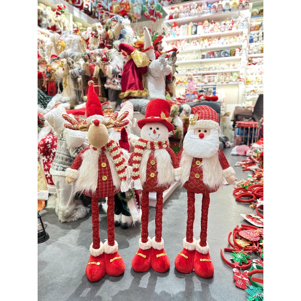 Jual Boneka Natal Karakter 78cm (Kaki Bisa Dipanjang Pendekkan ...