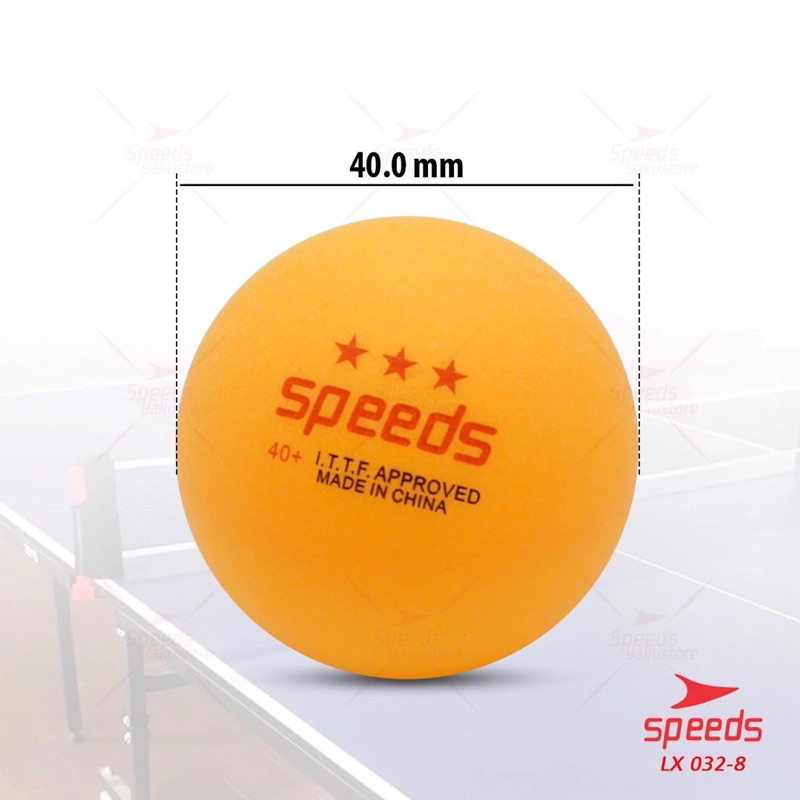 Jual Bola Tenis Meja Speds Original Berkualitas Harga Per 5 pcs (5 Biji ...