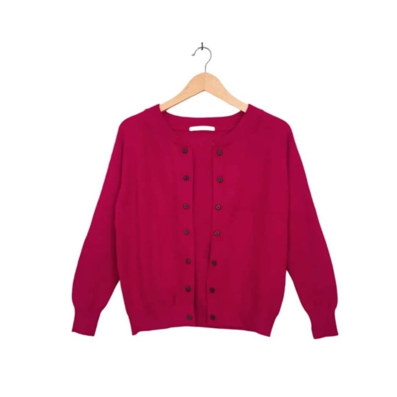 Jual Cardigan Outer Premium Kutub Merah (KODE : B40 -35 ) | Shopee ...