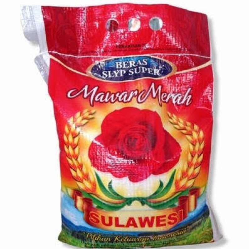 Jual beras mawar merah 5 kg/10kg kualitas medium | Shopee Indonesia