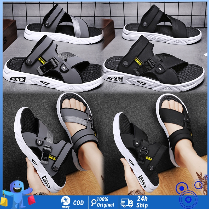 Jual sandal pria original 100% sandal slop pria sandal pria Sendal ...