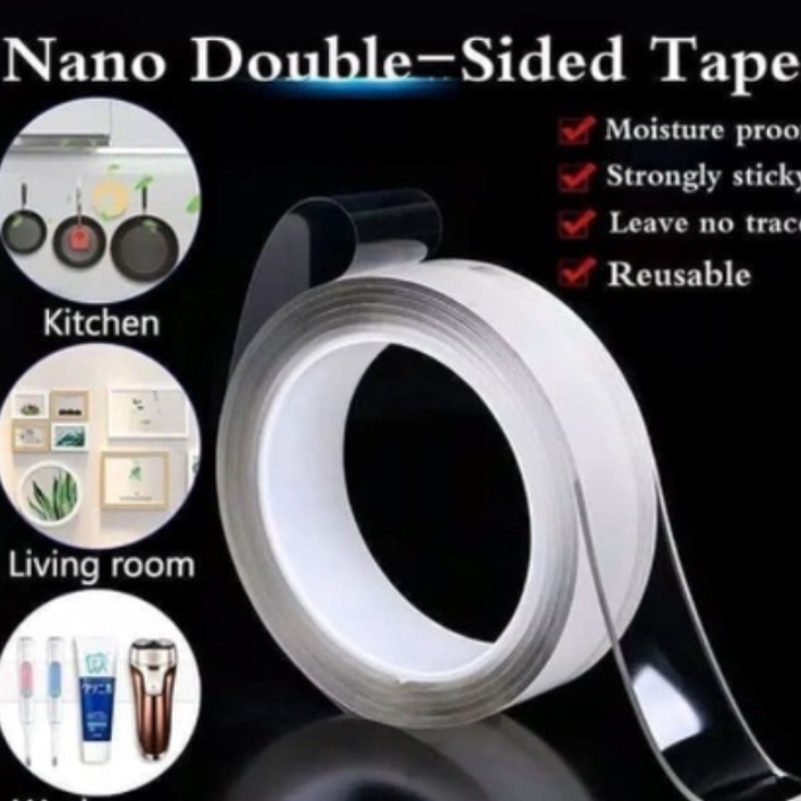 Jual Model Baru WBS Double Tape Magic Tape 2 Sisi Doble Tip Dauble Tape ...