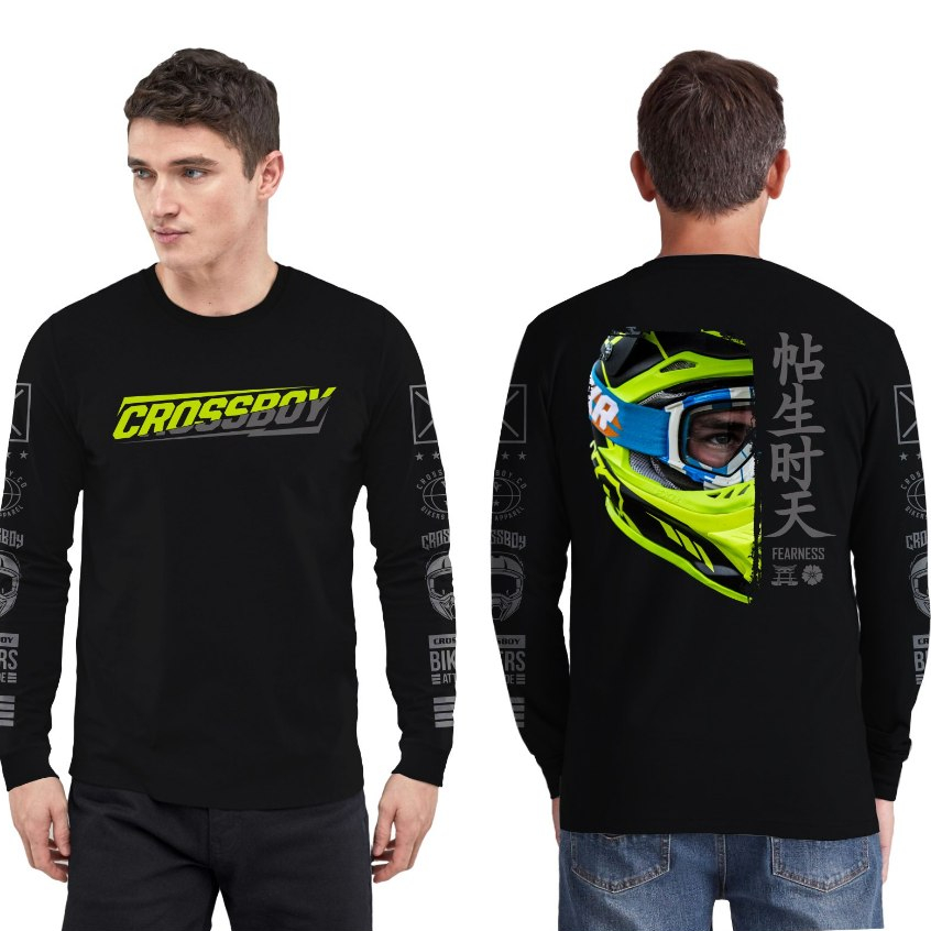 Jual kaos lengan panjang motor racing club crossboy original | Shopee ...
