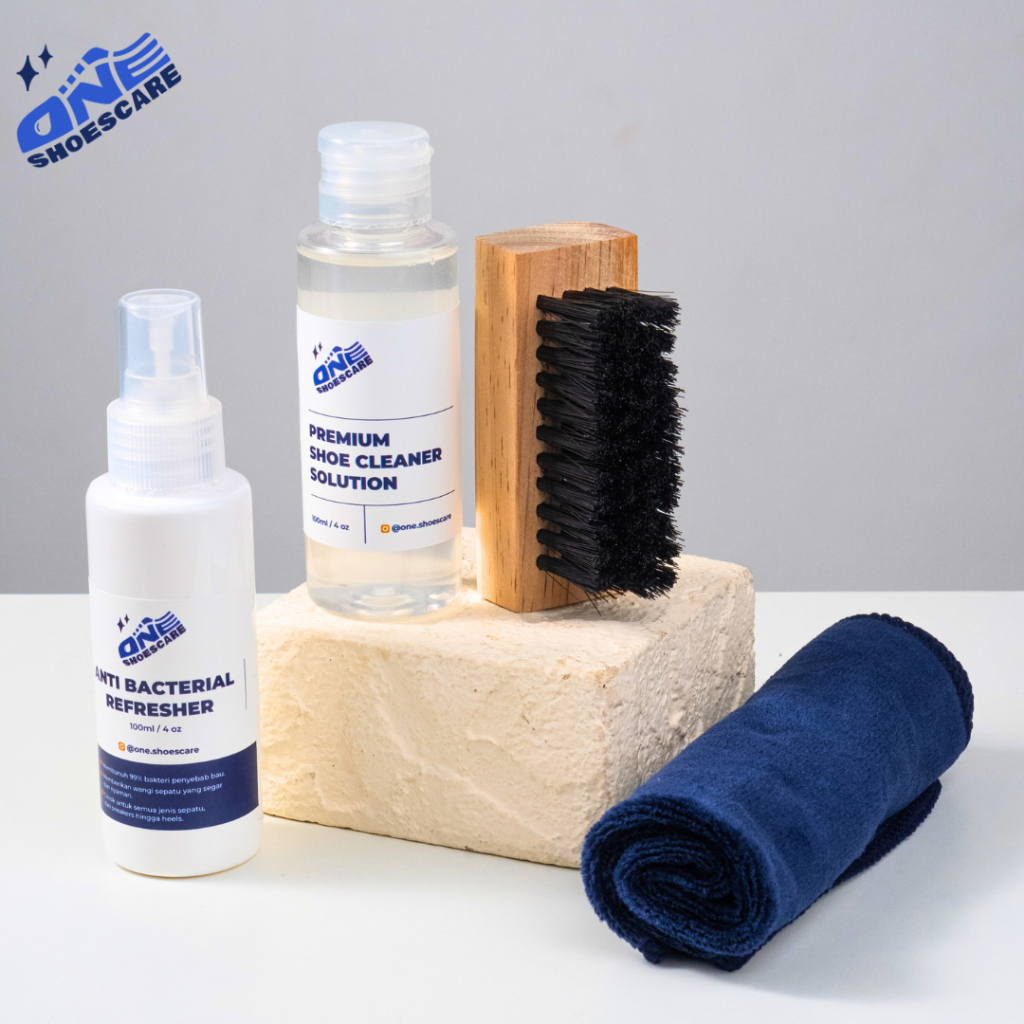 Jual One Shoes Care Premium Shoe Cleaner Starter Kit | Pembersih Sepatu ...