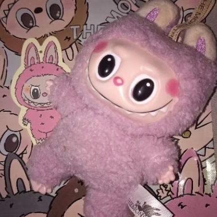 Jual Labubu purple bagus banget | Shopee Indonesia