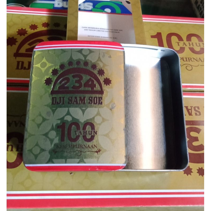 Jual kotak Dji Sam Soe edisi anniversary 100th limited edition | Shopee ...