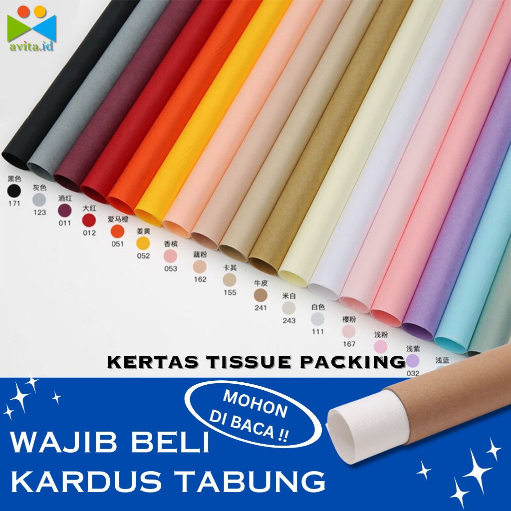 Jual avita.id [1 Lembar] Kertas Tissue Buket Packing / Kertas Tissue ...