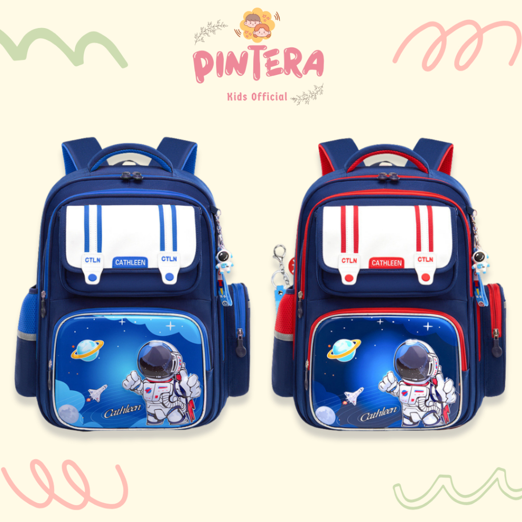 Jual Pintera - Tas Sekolah Anak Laki - Laki SD SMP Ransel Astronot - Lora | Shopee Indonesia