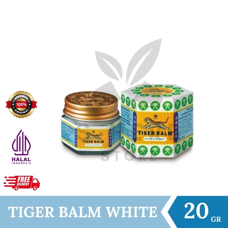 Jual BALSEM TIGER BALM WHITE - 20 GRAM | Shopee Indonesia