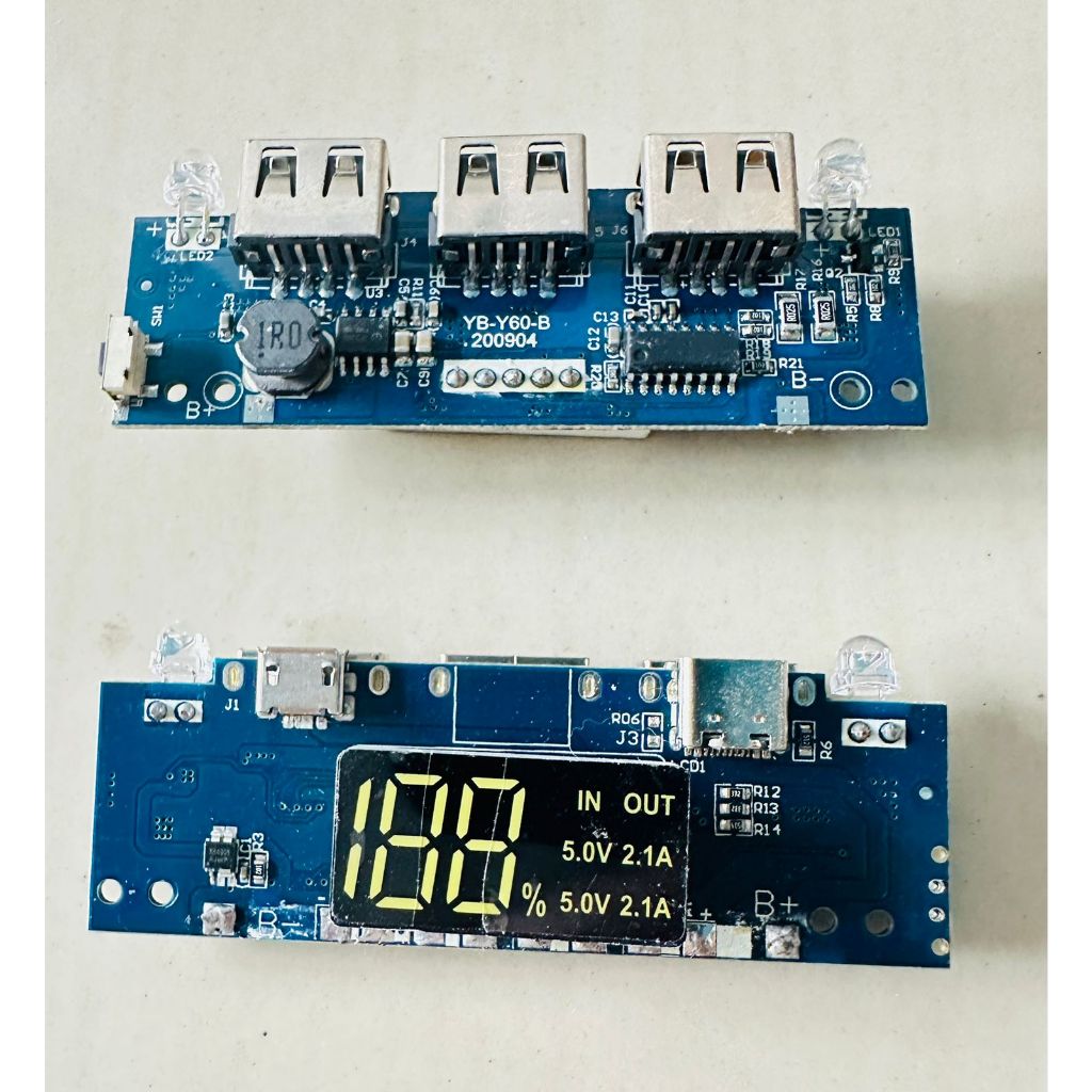 Jual TERMURAH MODUL MODULE PB POWERBANK POWER BANK DIY 1 PORT 5V 2.1A ...