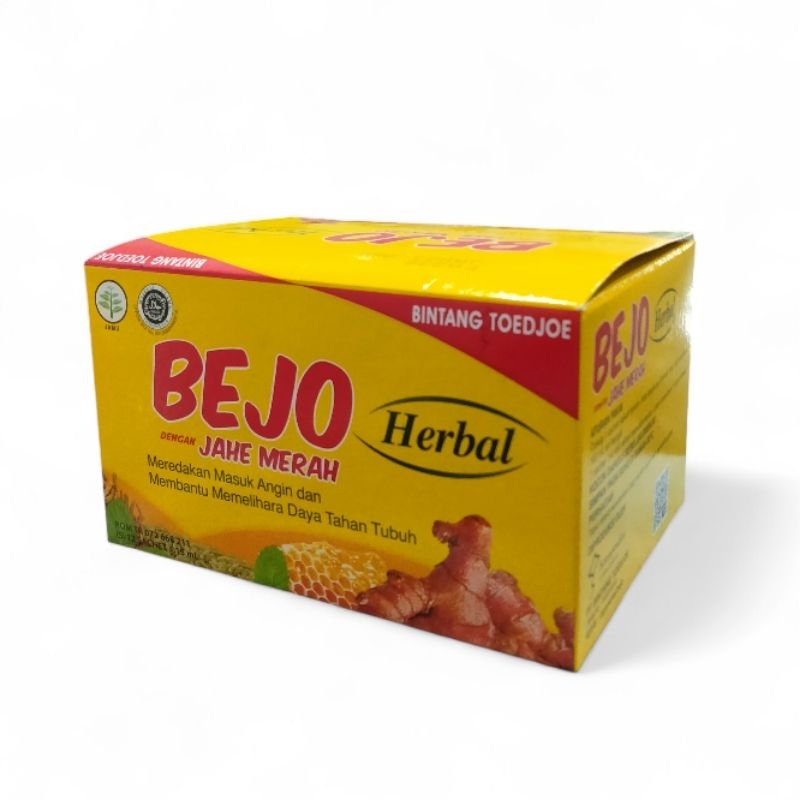 Jual BEJO / bejo jahe merah /herbal/ jamu/ bintang toedjoe | Shopee ...